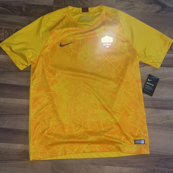 Nike | Shirts | New Nike Roma Soccer Jersey | Poshmark